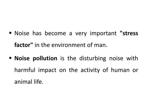 SOLUTION Noise Pollution Updated Studypool