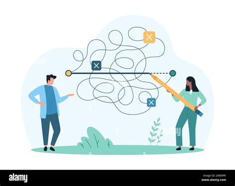 Easy And Shortcut Way To Solve Business Problem Tiny People Draw