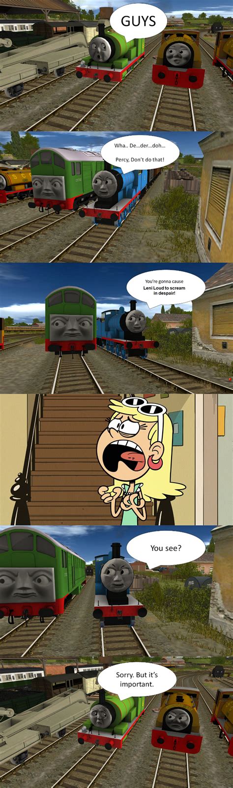 Percy Cause Leni Loud To Scream In Despair By 76859thomasreturn On
