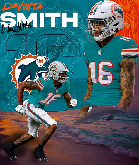 Devonta Smith X Miami Dolphins On Behance