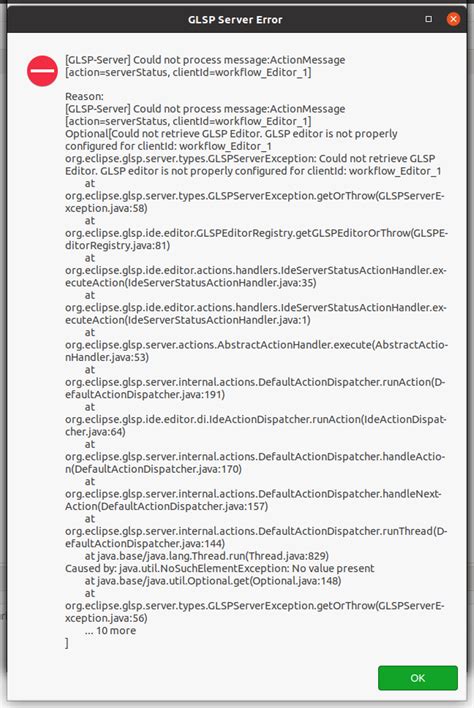 Glsp Server Error When Closing Glsp Eclipse Editor · Issue 556