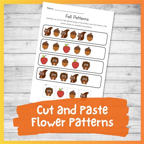 Free Printable Fall Patterns For Prek Fanny Printable
