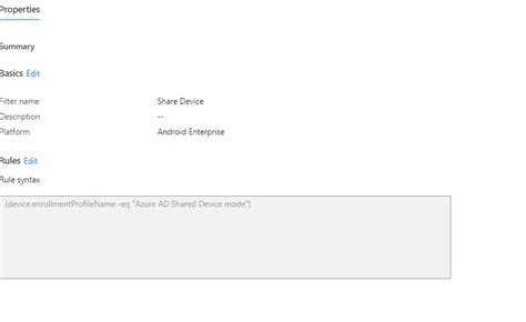 Intune Android Shared Device Remove Pin Microsoft Qanda