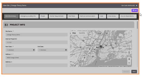 How To Setup Emergency And Safety Info Through Web Dashboard Skillsignal Safety And Compliance