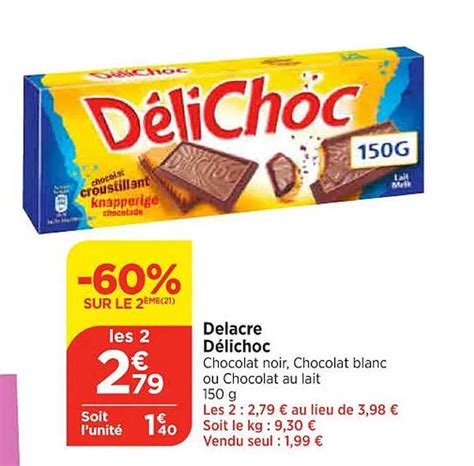 Promo Delacre Délichoc Chez Atac Icataloguefr