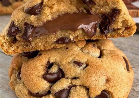 Galletas Estilo New York O Galletas Con Chocolate Nutella Receta De