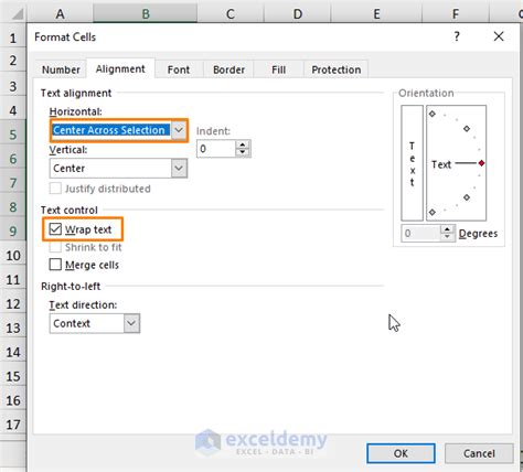 The Excel Wrap Text Option Is Not Working For Merged Cells 5