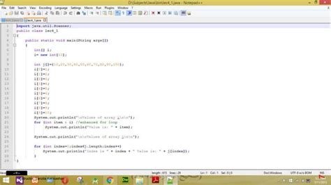 Oop Lecture 4 Arrays Stringpptx