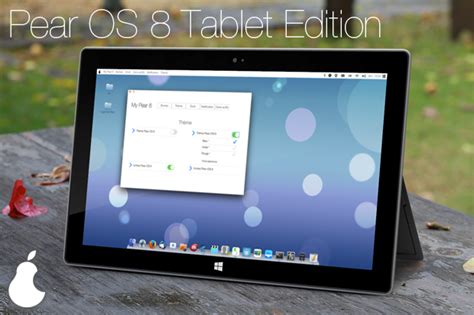 Pear Os Llega A Las Tablets