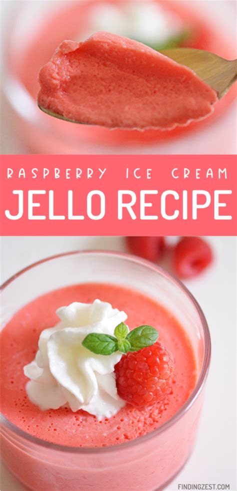 Ice Cream Jello Recipe Finding Zest