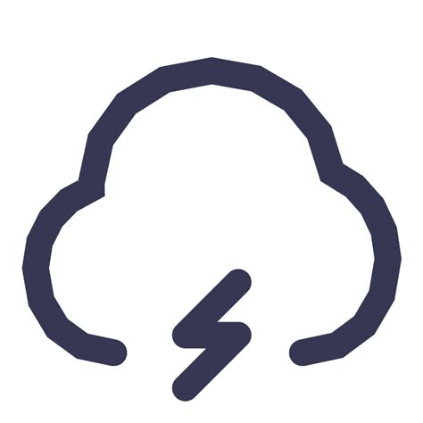 Cloud Lightning Vector Svg Icon Svg Repo