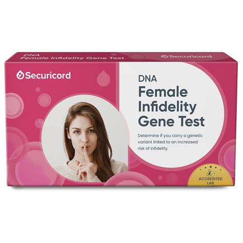 DNA Female Infidelity Gene Test Securicord