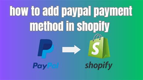 How To Add Paypal Payment Method In Shopify YouTube