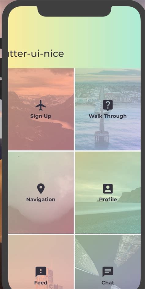 front screen broken · issue 24 · flutteropen flutter ui nice · github