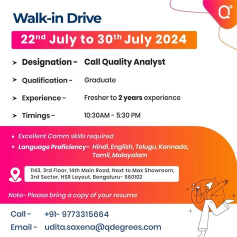 Samhitha Haranath On Linkedin Qdregrees Hiring Hiringalert