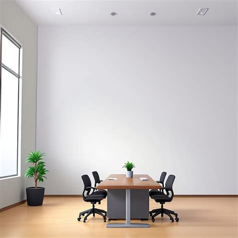 Premium Photo 3d Animated Minimalist Modern Simple Classroom Cartoon