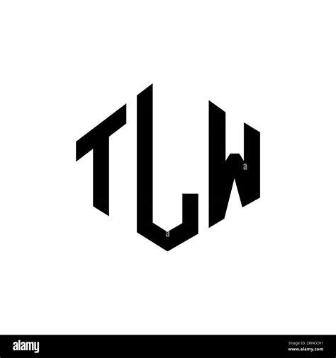 Tlw Letter Logo Design With Polygon Shape Tlw Polygon And Cube Shape