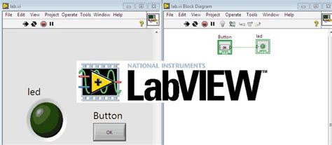 Getting Started With Labview Glow Led With Button