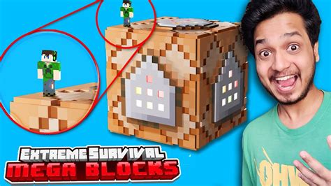 Mega Command Block Secret Minecraft Mega Block Survival Series 3 Youtube
