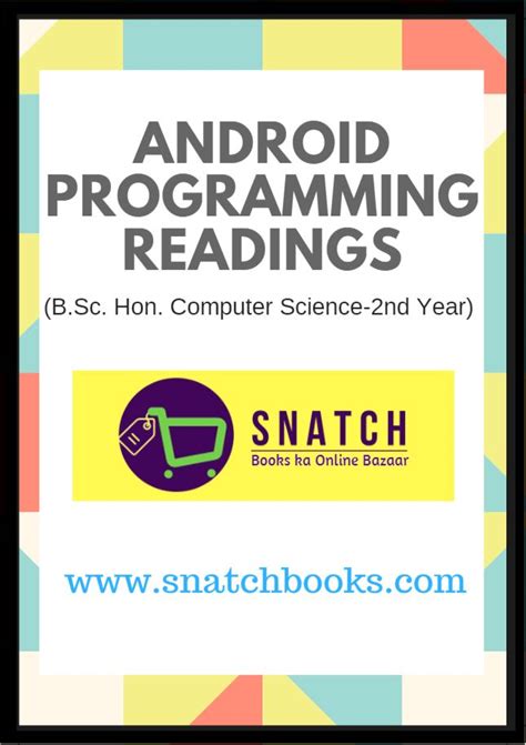 Android Programming Readings Second Hand Books Snatch Books