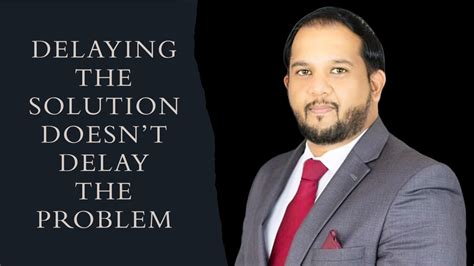 Delaying The Solution Doesnt Delay The Problem A Case For Proactive Financial Planning