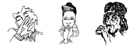 An Illustrated Guide To Mouth Gestures And Their Meanings Around The
