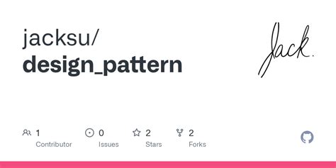 Github Jacksu Design Pattern