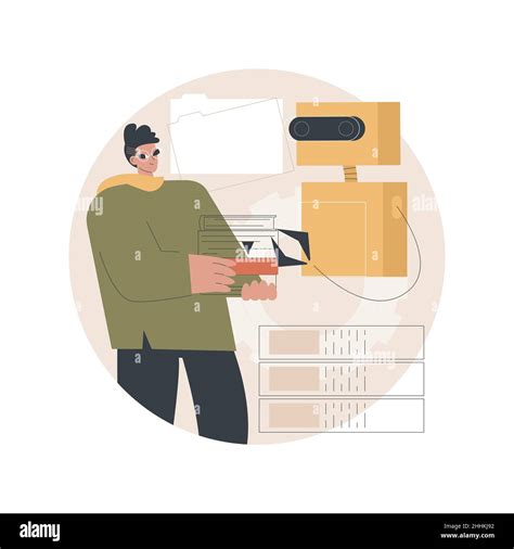 Natural Language Processing Abstract Concept Vector Illustration AI Natural Language