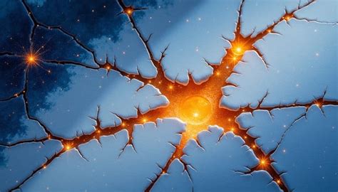 Free Glowing Neural Network Photo Neuron Brain Science Download At Stockcake