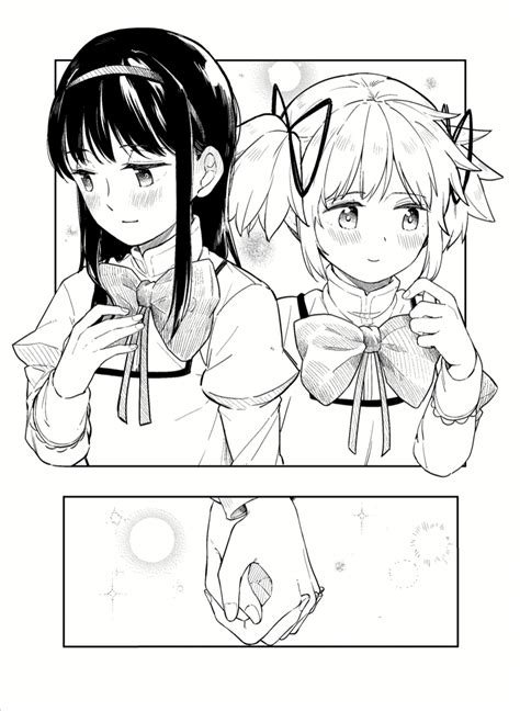 Akemi Homura Mahou Shoujo Madoka Magica Anime Fandoms Kaname Madoka Shoujo Ai