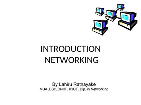 An Introduction To Networking Pptx Internet Computing