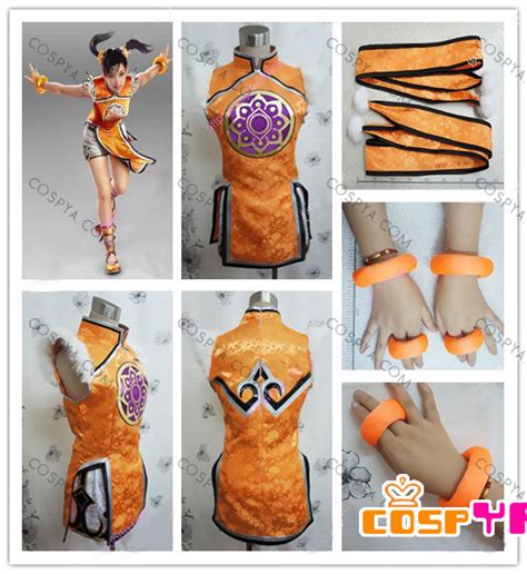 鉄拳tekken6 凌 暁雨（リン・シャオユウ） コスプレ衣装 鉄拳 Cosplay【ゲームキャラ】 コスプレ衣装【通販cosplay】