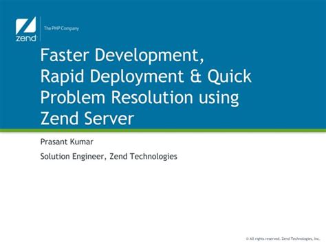 Zend Server Presentation For Osi Days Pptx