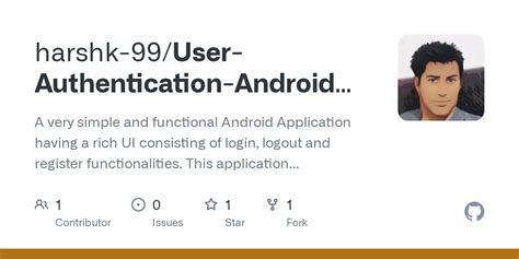GitHub Harshk User Authentication Android App A Very Simple And Functional Android