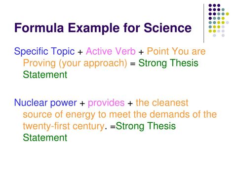 Ppt Thesis Statements Powerpoint Presentation Free Download Id446284