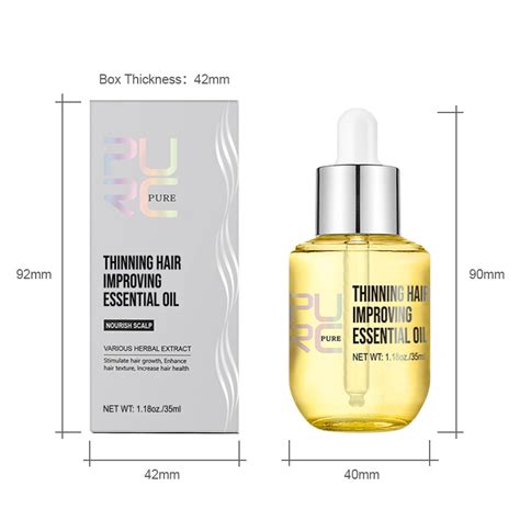 Purc Natural Hair Density Essential Oil Ginger Anti Hair Loss Hair