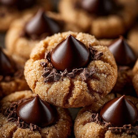 Easy Recipe For Chocolate Kiss Thumbprint Cookie Recipe Butter