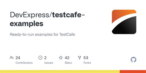GitHub DevExpress Testcafe Examples Ready To Run Examples For TestCafe
