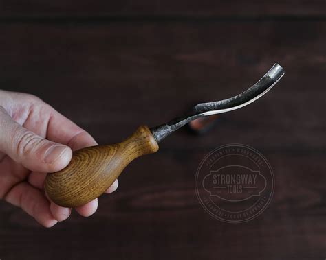 Small Bent Rounded Gouge The Spoon Crank