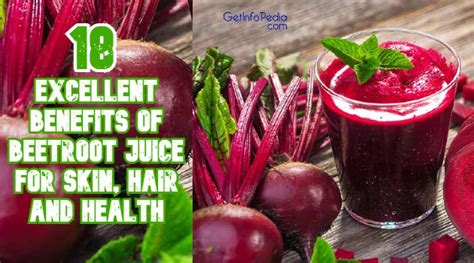 18 Excellent Benefits Of Beetroot Juice For Skin Hair And Health