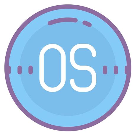 Operating Model Icon For Business And Tech