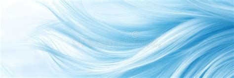 Abstract Flowing Blue Waves Texture Background Elegant Minimalist Monochromatic Design Stock