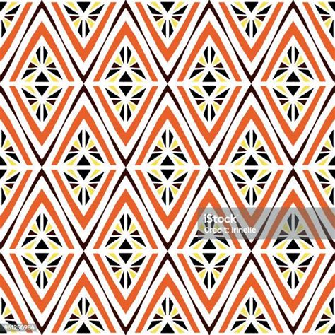 아프리카 부족 패턴 벡터 원활한입니다 추상적인 기하학적 인 마름모와 인쇄 인종 아프리카 직물입니다 보헤미안 Boho 가정 직물 양탄자 베개 집시 담요 포스터 포장지에 대 한