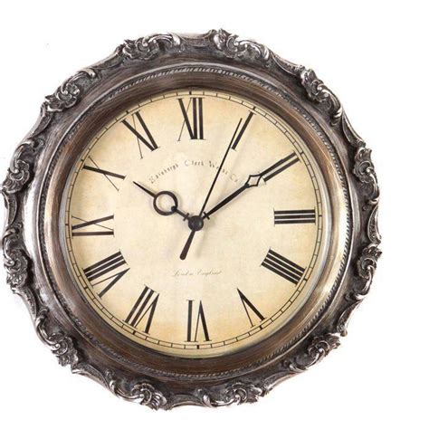 Часы настенные винтажные 24см часы для дома бесшумные с плавным ходом купить по низкой