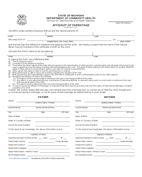Alabama Affidavit Of Paternity Form Printable Form 2024
