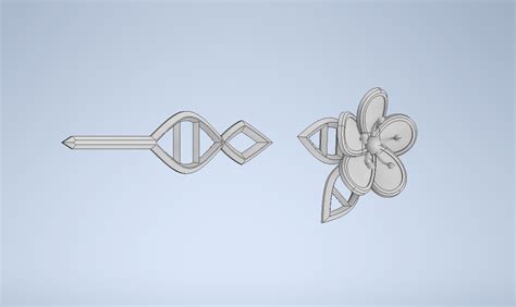 Stl File Honkai Star Rail Ruan Mei Hair Accessories ⭐・3d Printer Design To Download・cults