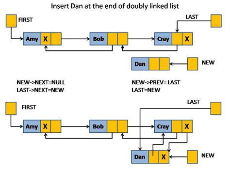 Insertion In Doubly Linked List Csveda