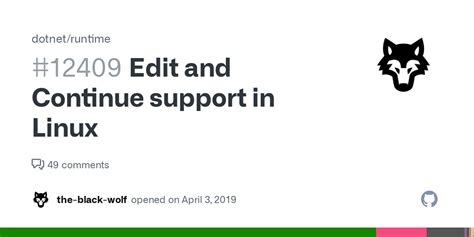 Edit And Continue Support In Linux Issue Dotnet Runtime Github