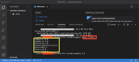 VSCode 設定虛擬環境 Virtual Env管理 Python 專案 Python 編程圖表