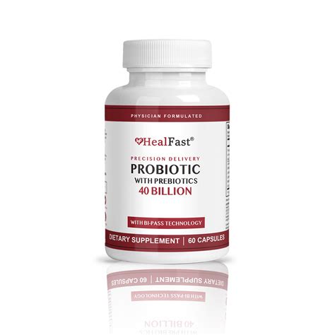 Probiotic 40 Billion Cfu With Prebiotics Healfast
